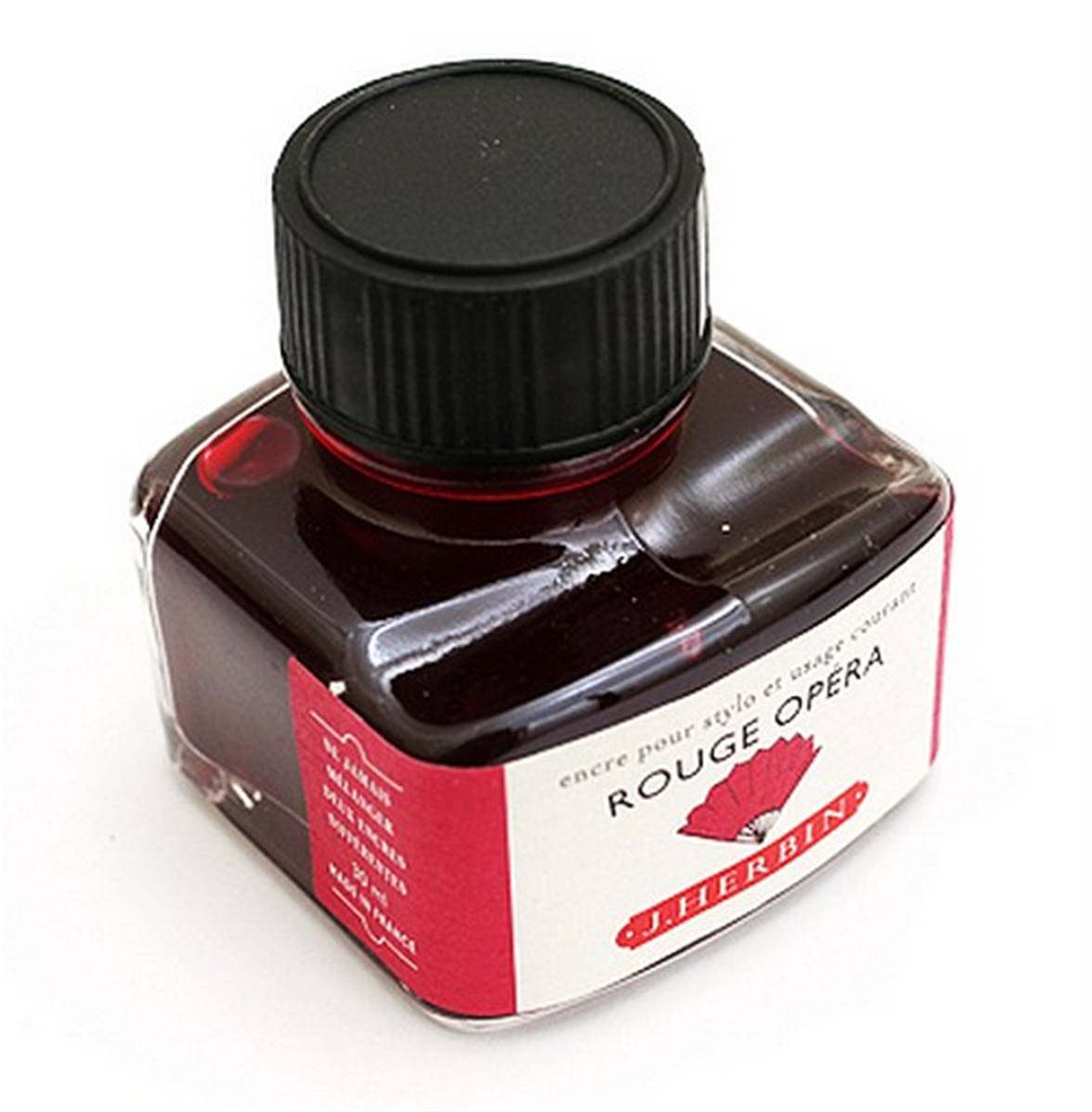 Flacon d'encre Rouge Opéra Herbin Herbin en vente sur stylo-monogram.fr ...